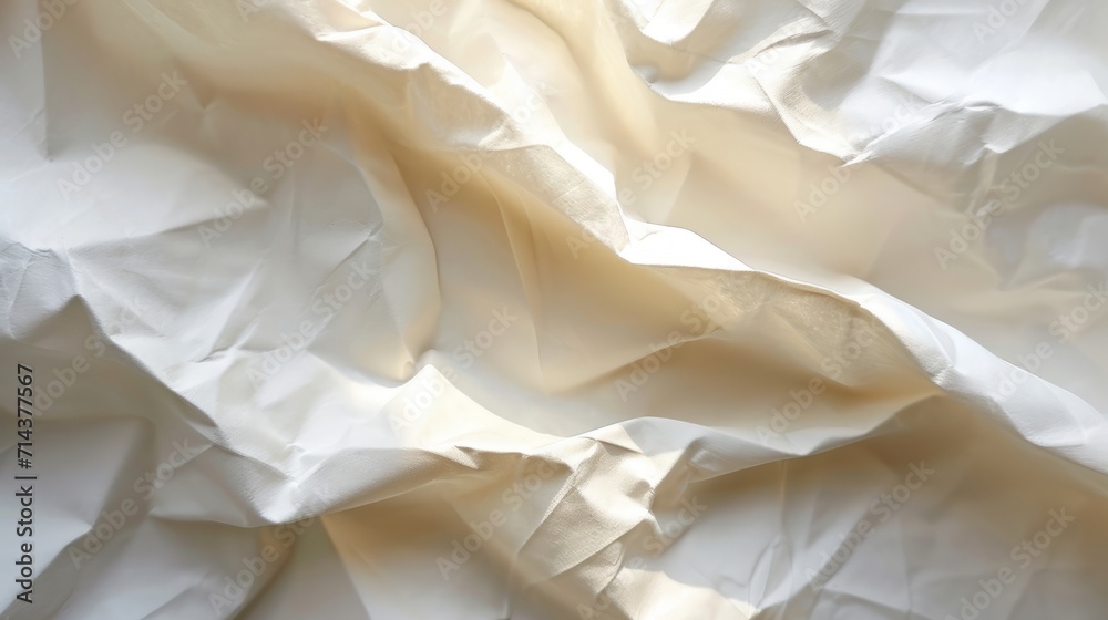 A paper surface with slight alternation of light and shadow. The white ...