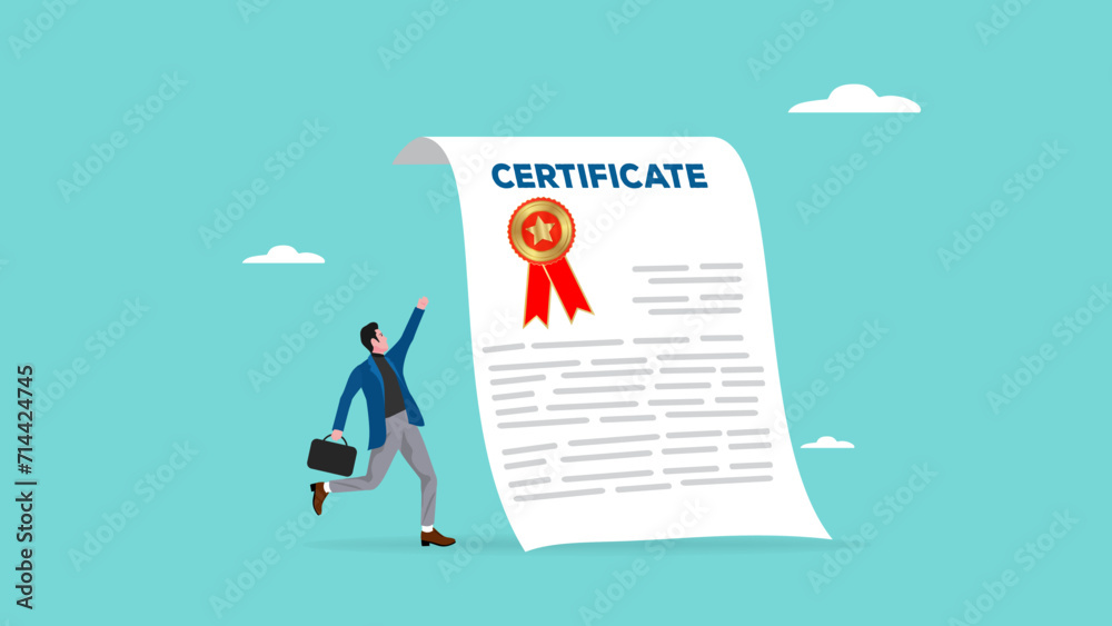get a certificate from training, Success in obtaining a skills ...