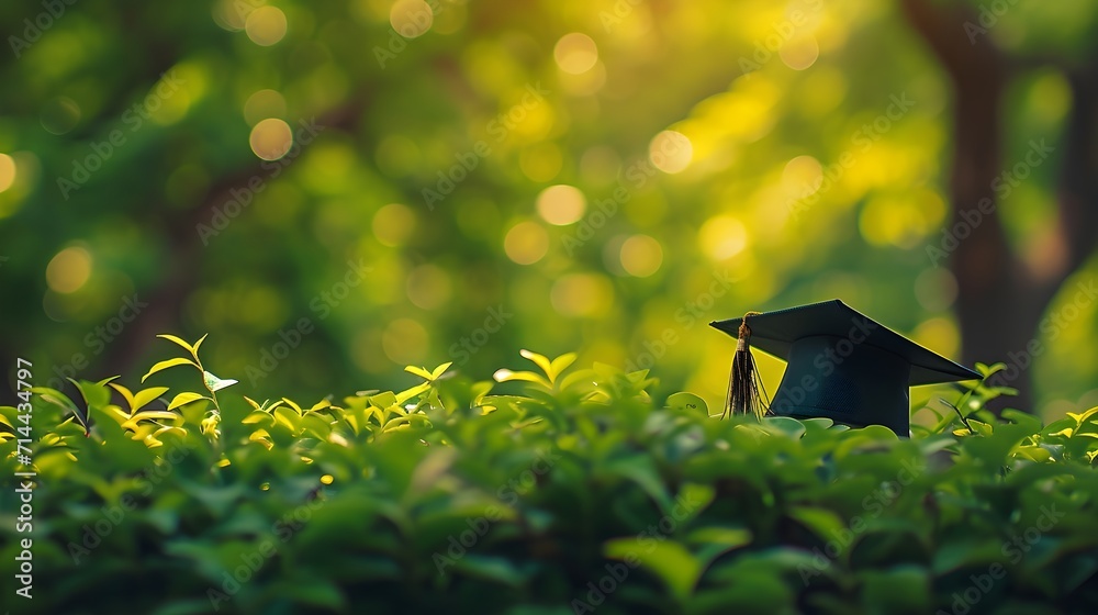 Back to school, Graduation Dreams, Create a scene with graduation caps ...