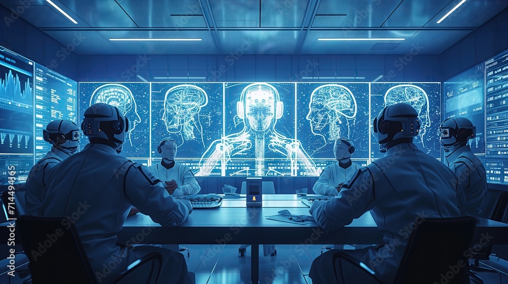 Robots' Chief doctors' artificial intelligence Conducting a Pre ...