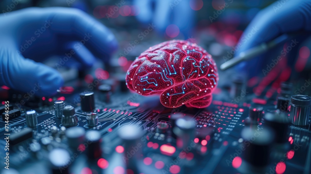 Сhipping of patient's human brain, Connecting the human brain to an ...