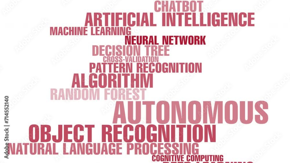 Vidéo Stock Autonomous artificial intelligence exploring technology of neural networks, deep ...