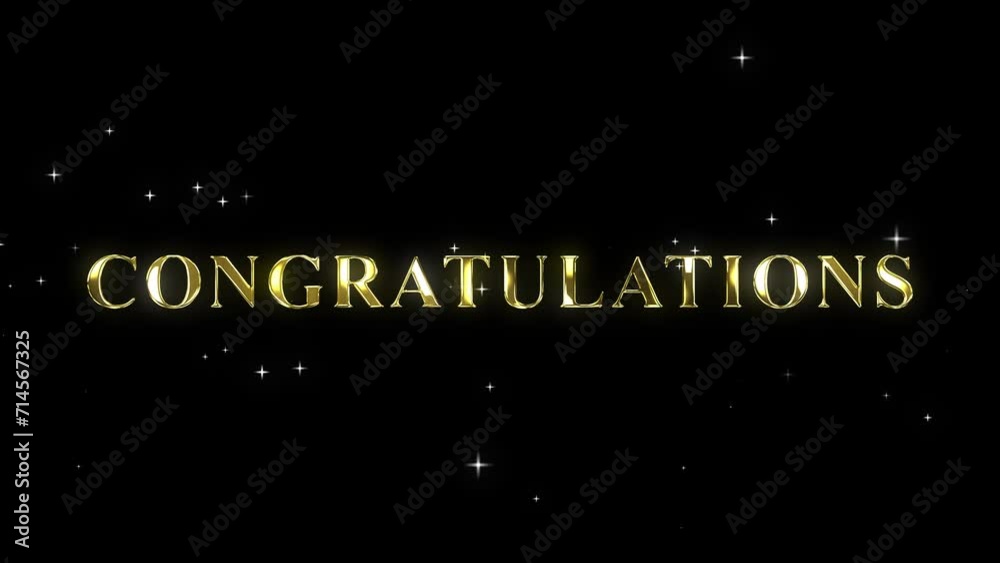 congratulation gold animated greeting congratulation gold with ...