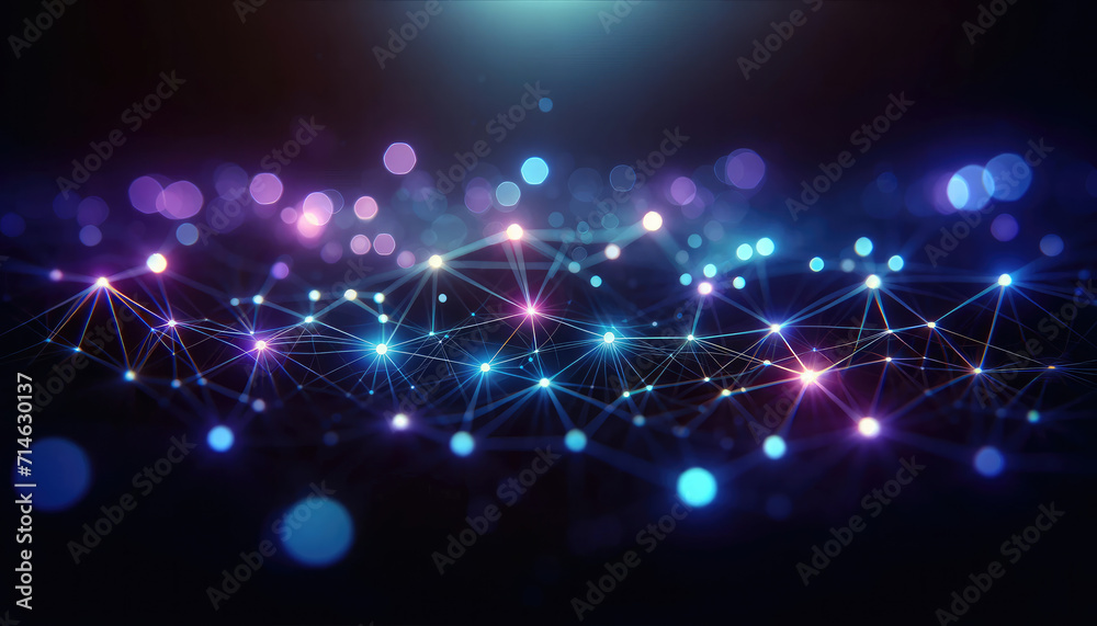 Abstract Network Connections with Dynamic Lights - Digital ...