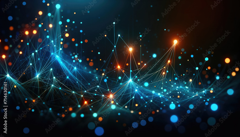 Abstract Network Connections with Dynamic Lights - Digital ...