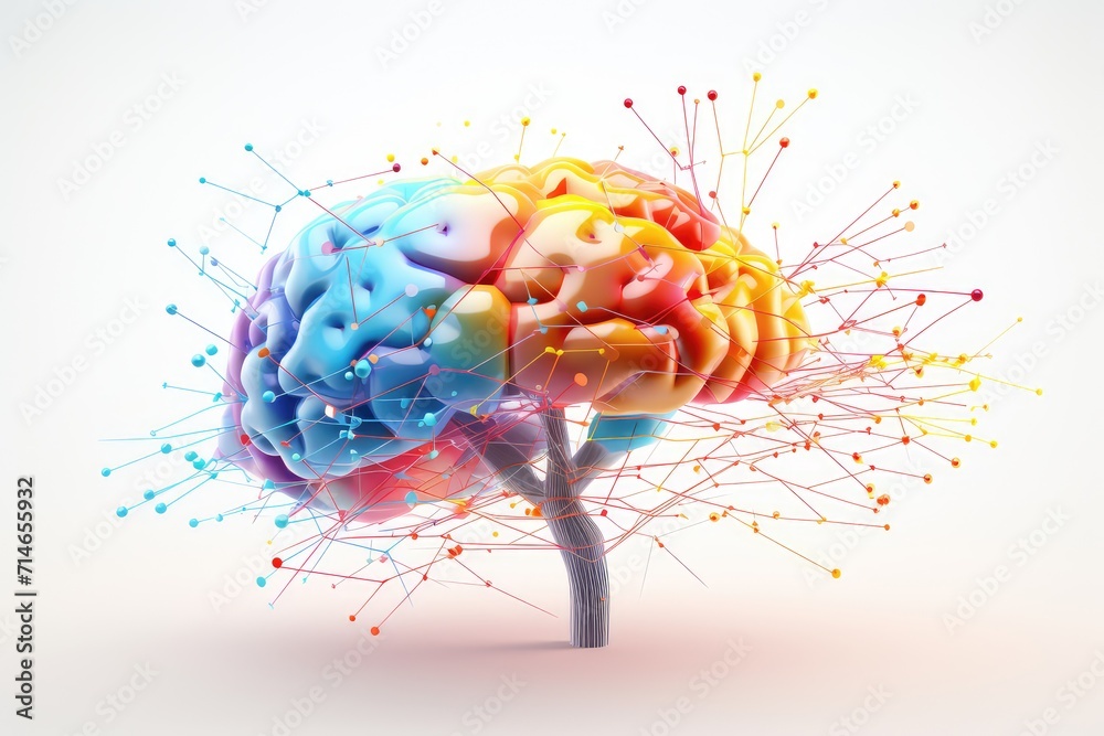 Neuronal learning, 3d neurons forge new connections, strengthening the ...