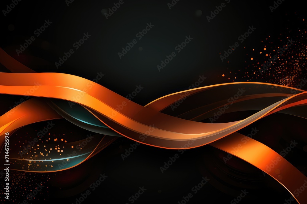 Abstract background Herpes Simplex Virus (HPV) Awareness with copper ...