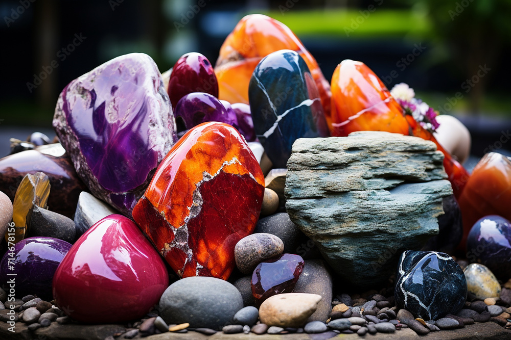 the sense of connection with nature that a rock garden fosters, as the ...