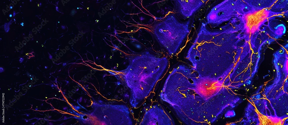 Golgi stain used on mouse brain section, still occasionally with ...