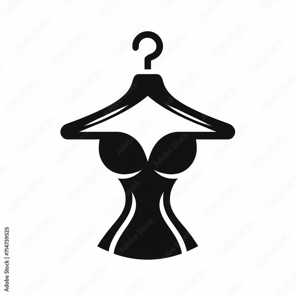 The logo is a sophisticated image of a dress that transforms into an ...
