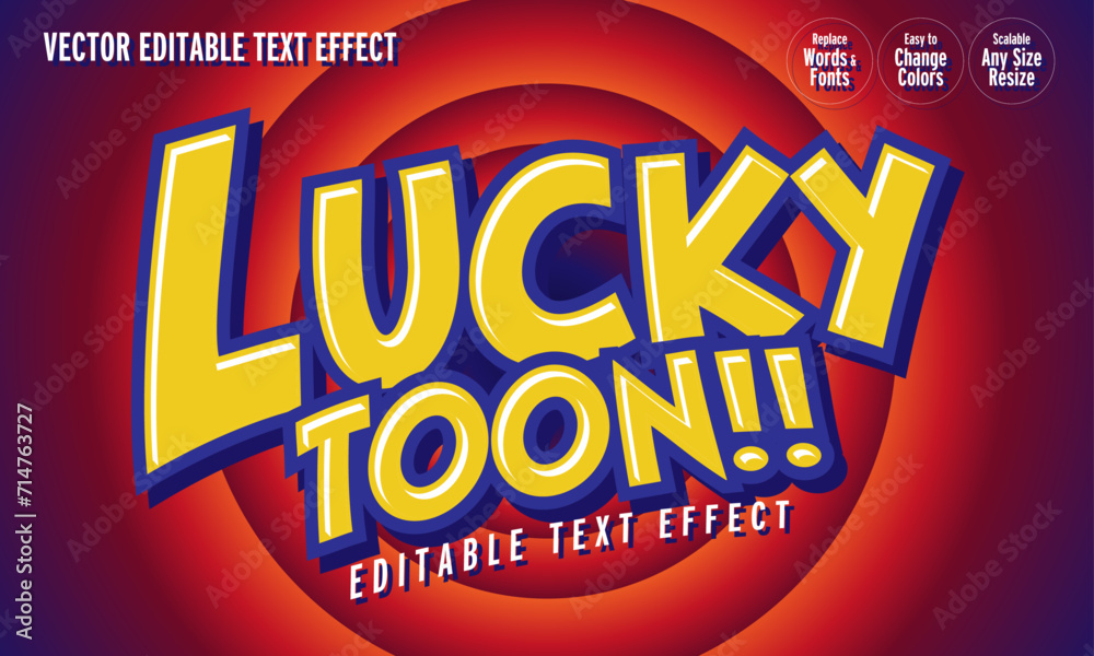 [Editable Text Effect] Retro title logo style like the opening of a ...