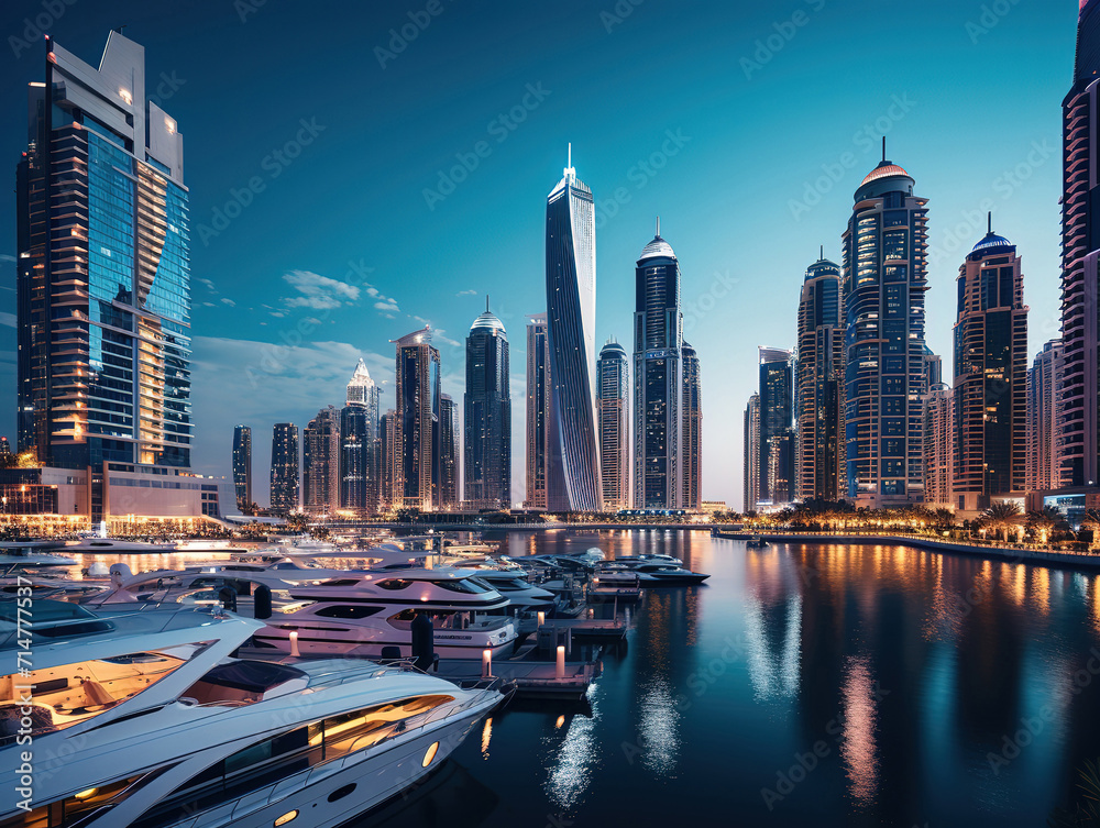 18 january 2023 dubai uae shining example of dubai's modernity and ...