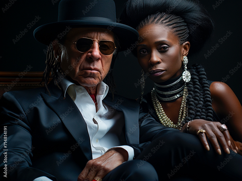 Foto de Black and white images in a luxurious, minimalistic style ...