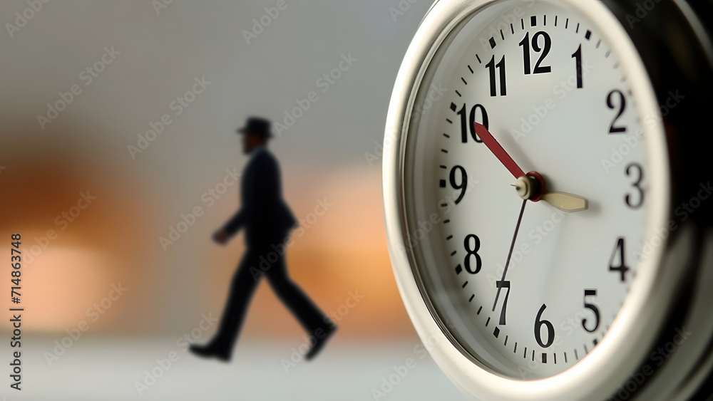 Represents the time-crunched lives of modern people. People living a ...