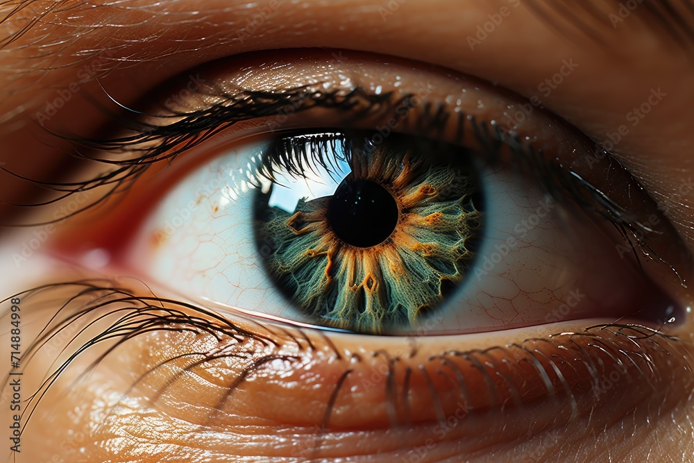 An intricate web of emotion and beauty captured in a single closeup of ...