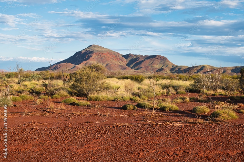 Beautiful mountain landscape in Karijini National Park, Western ...