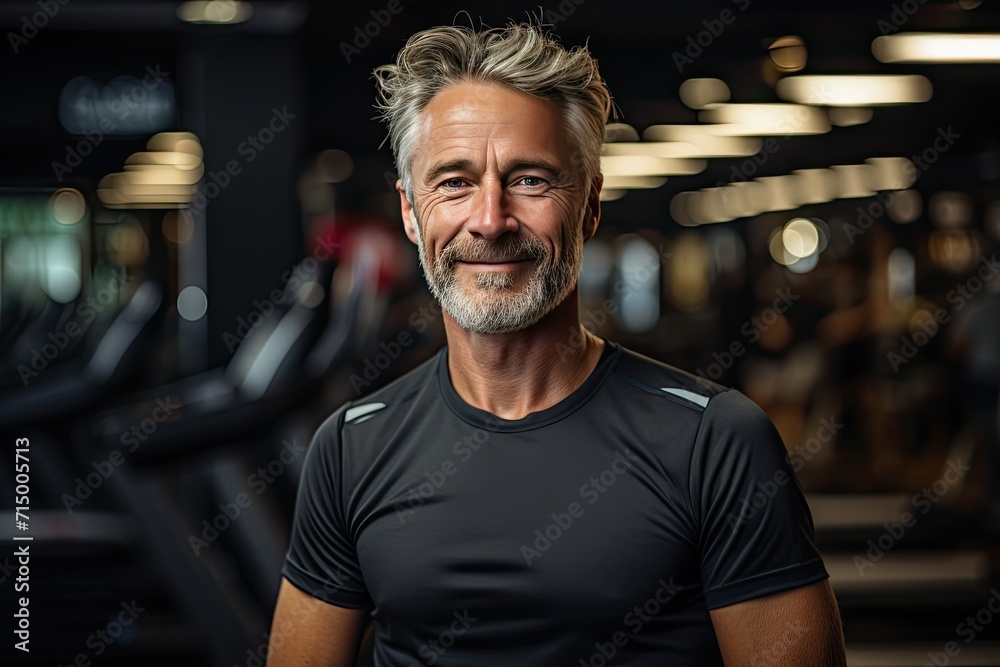 Medium shot portrait photography of a pleased, man in his 60s that is ...