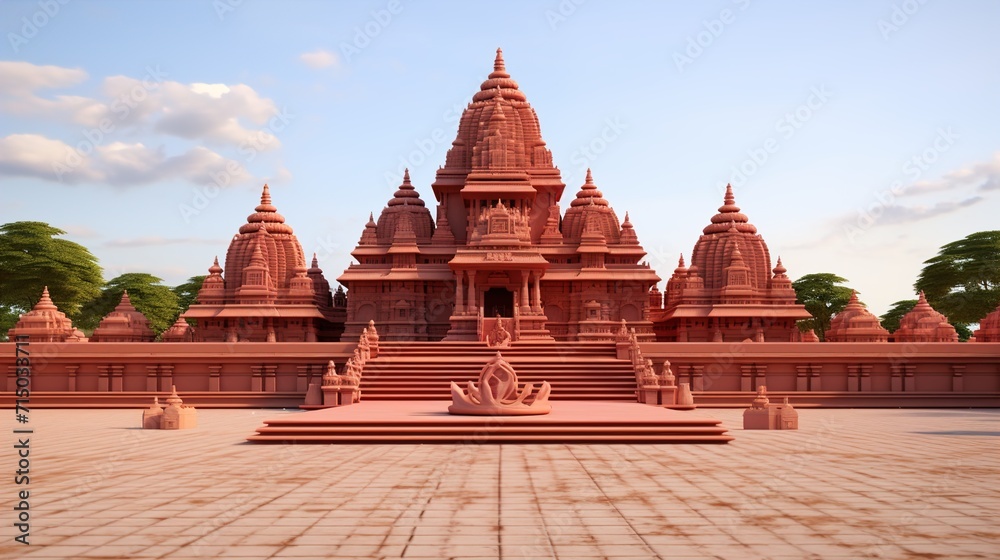 shri Ram Mandir Temple in Ayodhya,birth place Lord Rama, 22nd January ...