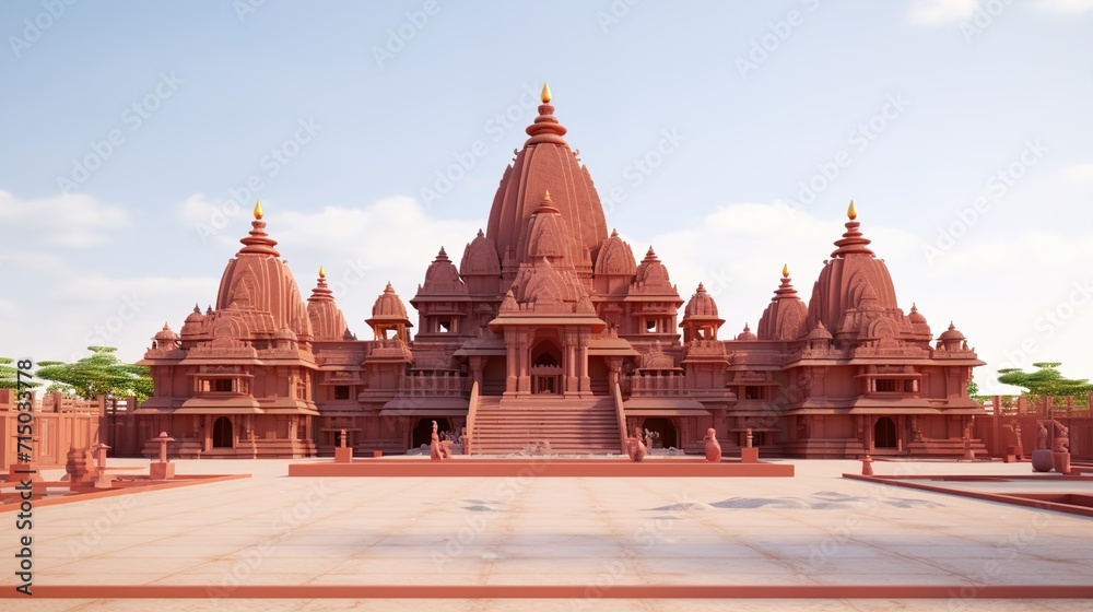 shri Ram Mandir Temple in Ayodhya,birth place Lord Rama, 22nd January ...