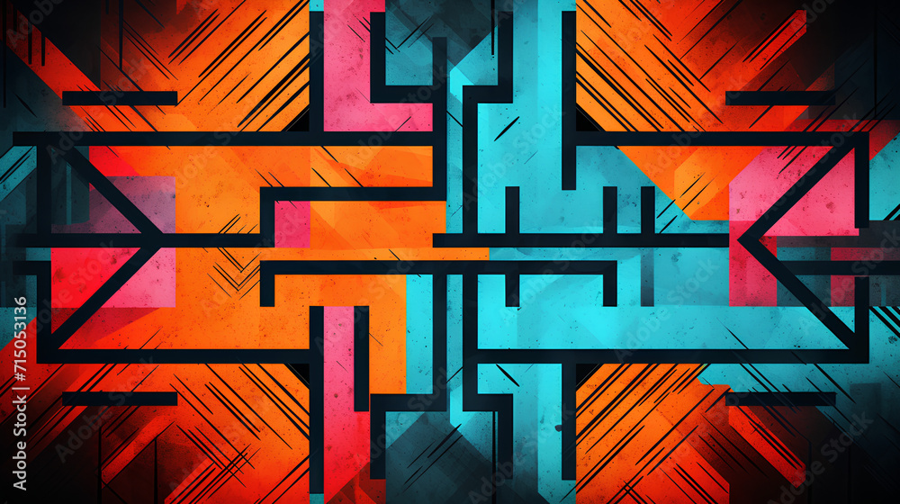 Sacred Symmetry: Ancient Ornamental Pattern Infused with Spiritual ...