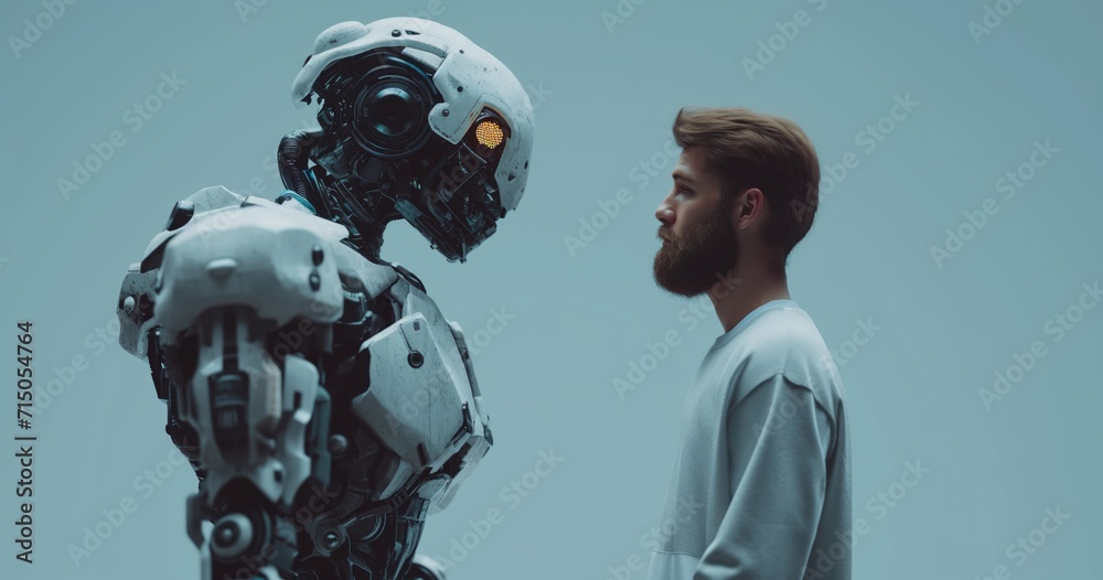 AI vs. Human: conversation between a human and artificial intelligence ...