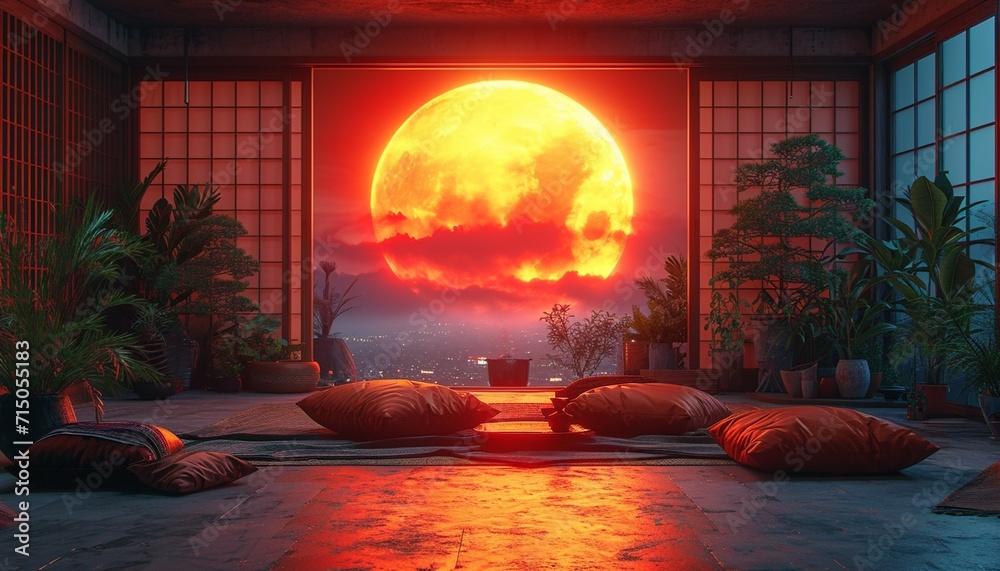 animated virtual backgrounds, stream overlay loop, interior, cozy ...