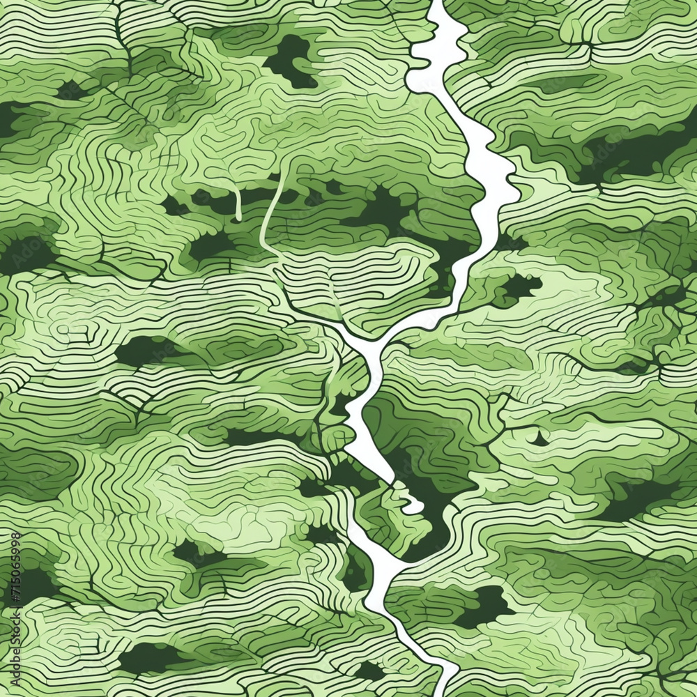 texture map of river and lakes and forests and meadows, with lakes and ...