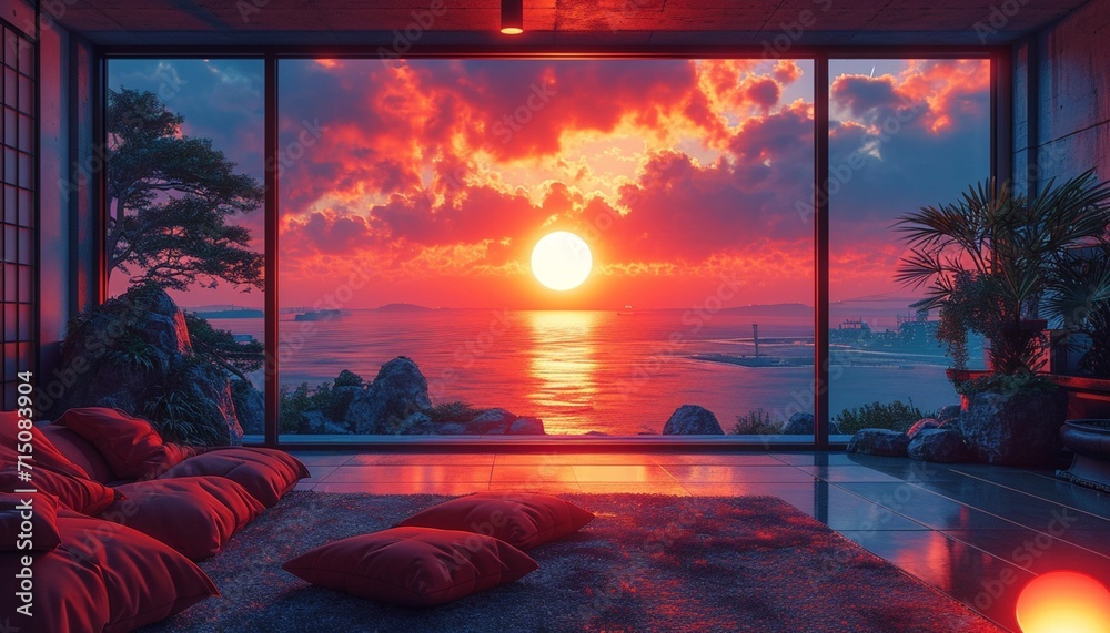 animated virtual backgrounds, stream overlay loop, interior, cozy ...