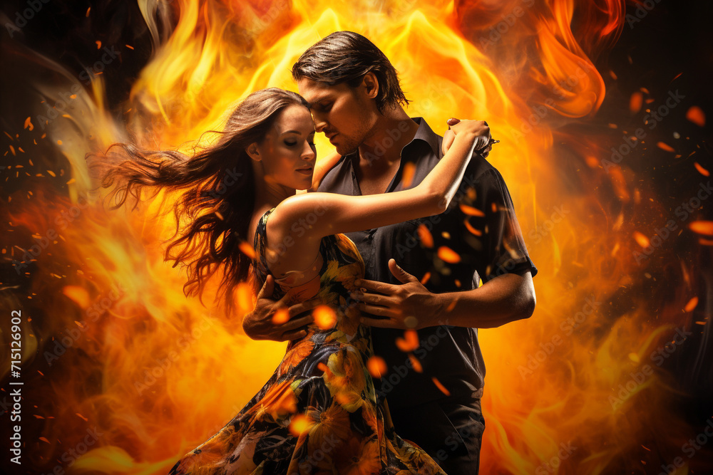 Argentine tango, salsa, waltz, chacha, rumba, jive, bachata. energy ...