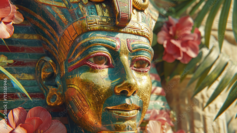 Egyptian god Thoth, one of the deities of the mythological gods of ...