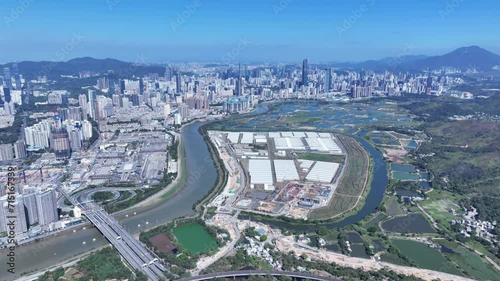 Lok Ma Chau Loop Hong Kong-Shenzhen Innovation and Technology Park and ...
