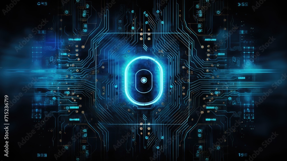 Biometric Access Control Systems For Restricted Areas Solid Background