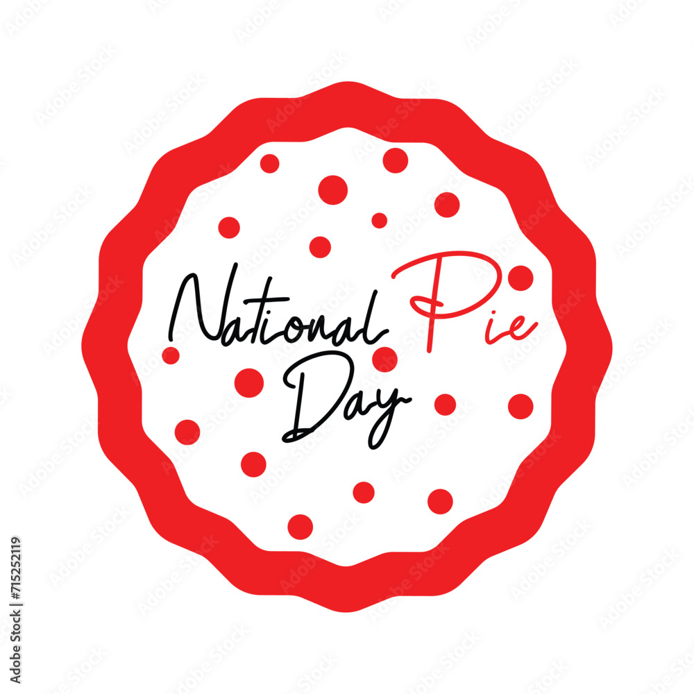national pie day typography , national pie day lettering, national pie ...