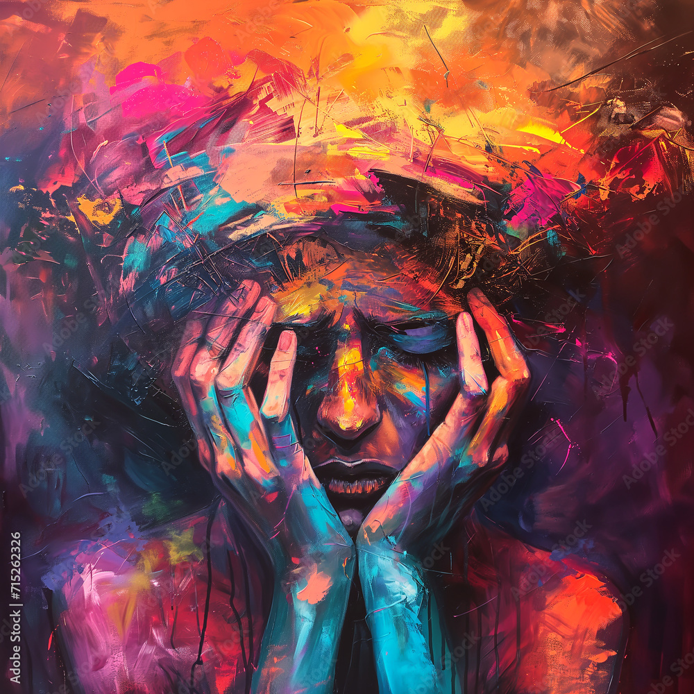 Unveiling Emotions, A Visual Journey into Vulnerability Stock ...