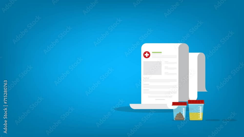 Urine, stool, sperm and blood analysis. Urine, stool, sperm and blood ...