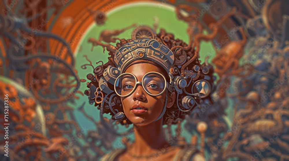 Golden Gaze Deep: Where Emerald Glows Embrace, a Sun-Kissed Soul Dives ...