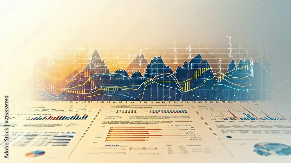 a single document, filled with elegant charts and graphs, tells a story ...