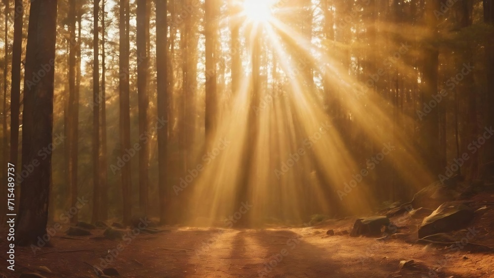 Natural light lens flare on gold background sun ray effect Stock ...