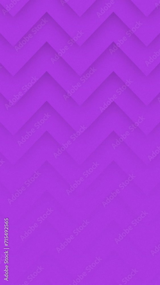 Abstract Animated zigzag pattern moving from up to down and fading with ...