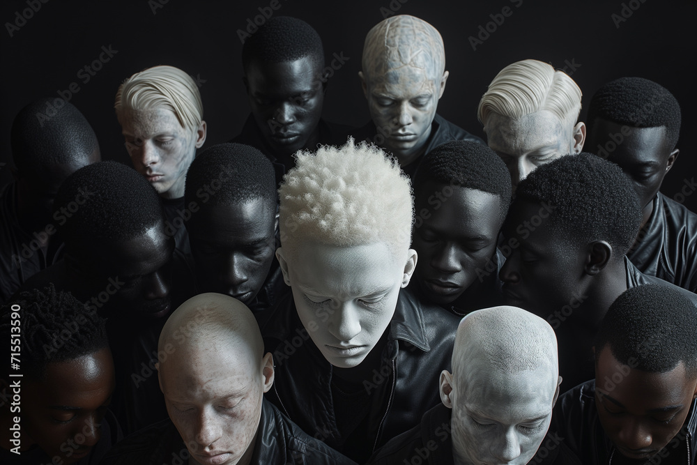 Artwork. Photo for an artillery showing a group of men of African and ...