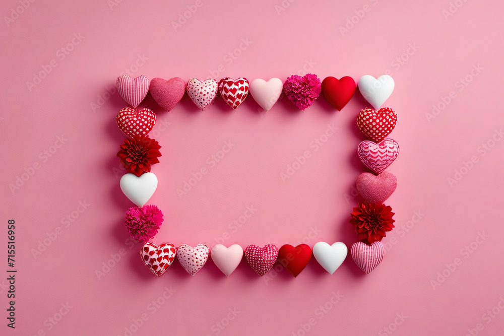 Modern love beats: A splash of neon electrifies geometric hearts ...