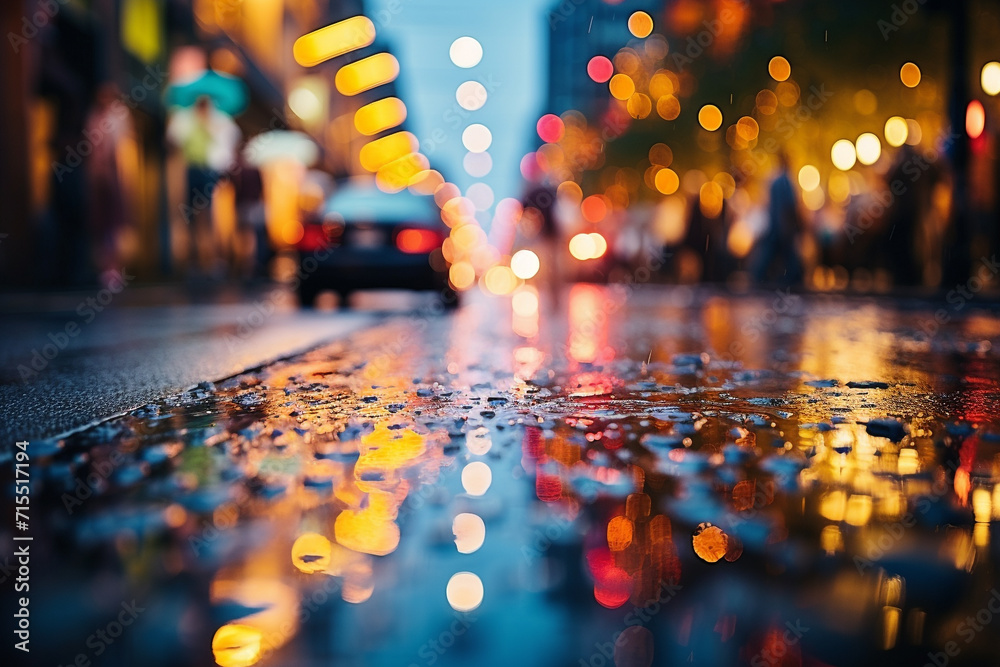 vibrant the way rain transforms ordinary scenes into extraordinary ...