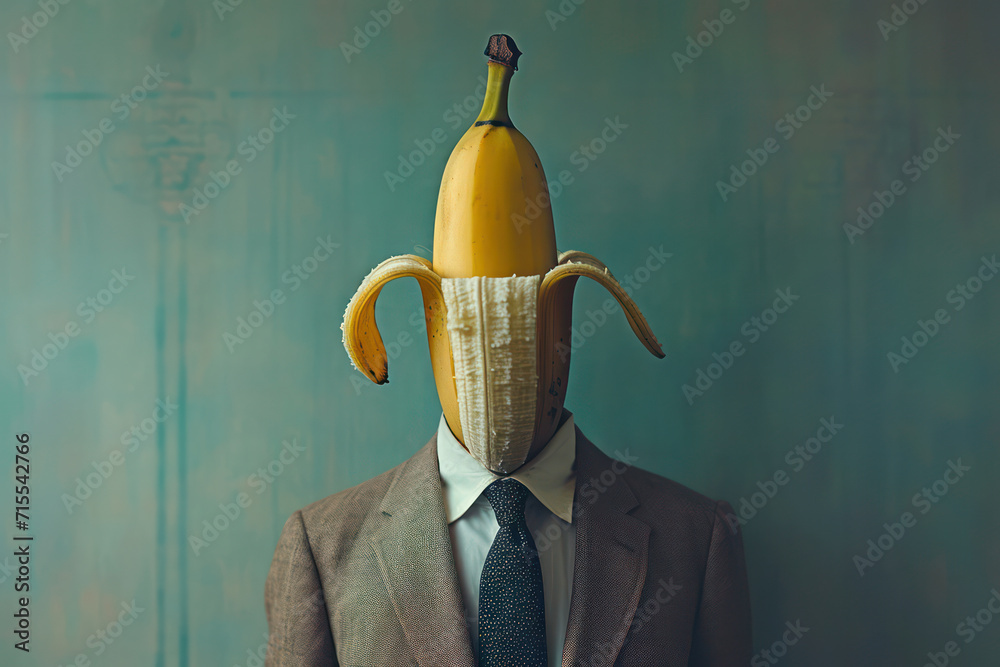 Anonymity Unveiled: The Mysterious Man in the Dark Suit, Concealing ...