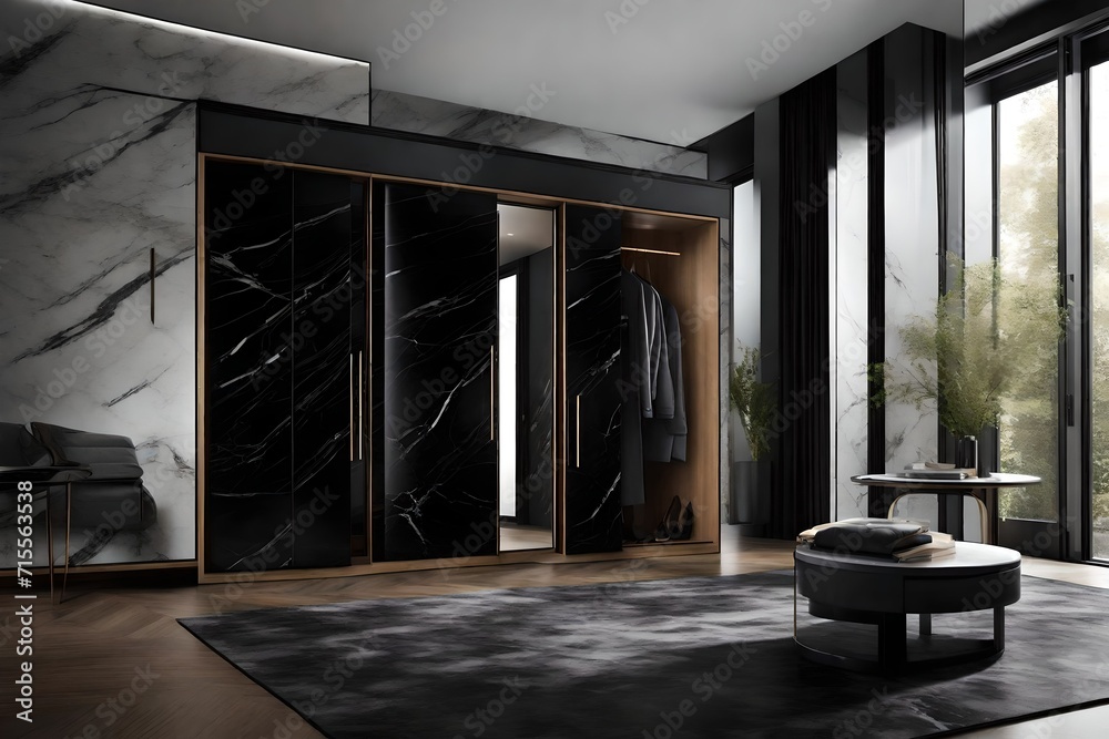 To introduce a touch of luxury and sophistication, the wardrobe ...