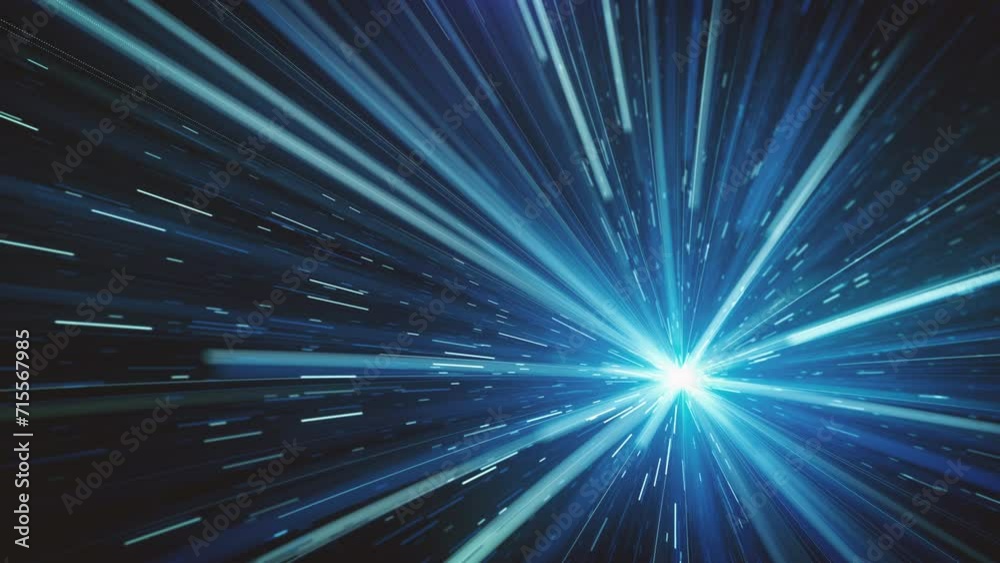 Bursting Data Streaming Background/ 4k animation of an abstract ...