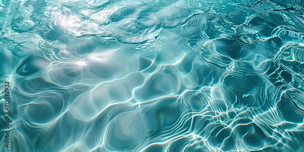 Water panoramic banner background. White aqua texture, surface of ...