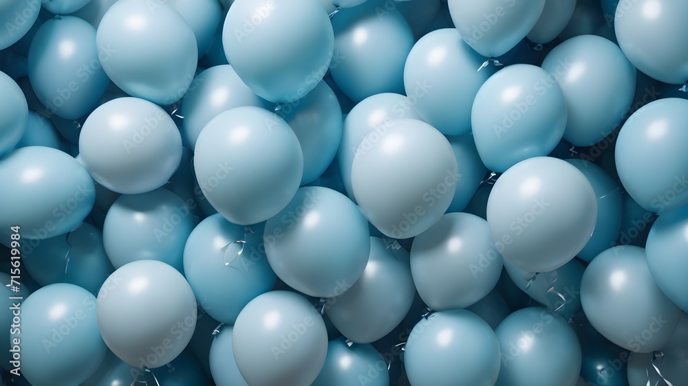 Pale blue balloon texture. Background of blue balloons Stock ...