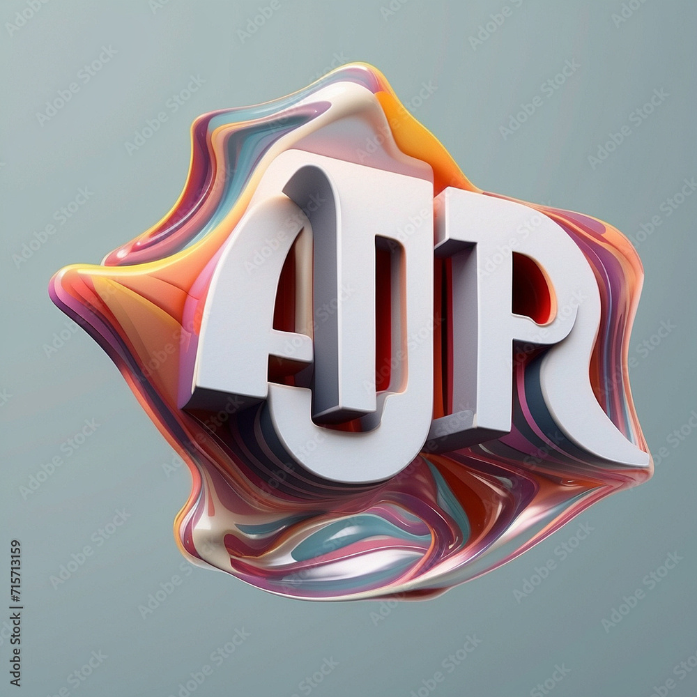 Design 3D liquid fonts with AI. Explore the fluidity of typography ...