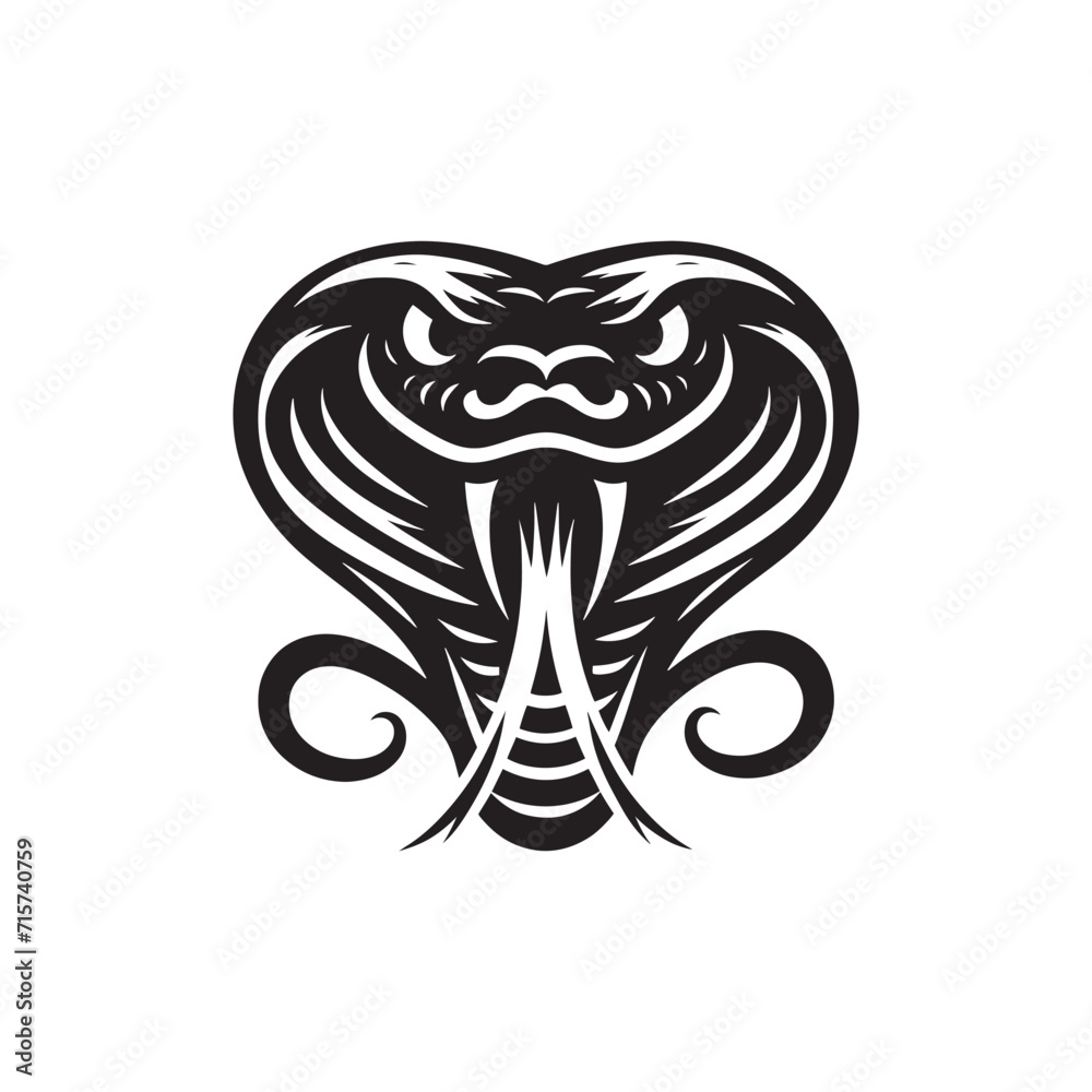 Wraiths of the Reptile: A Collection of Snake Face Silhouettes ...