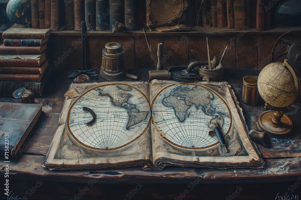 World Map Bookends: A Unique Way to Organize Your Books Generative AI ...